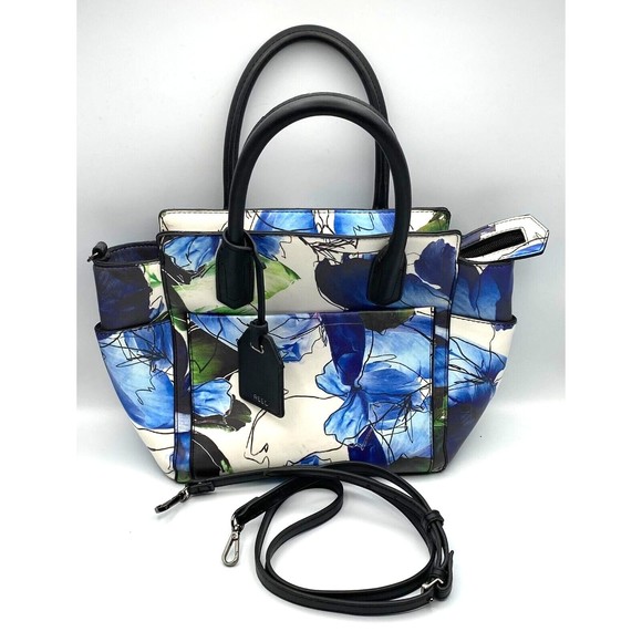 Reed | Bags | Reed Modern American Luxury Blue Floral Flowers Purse ...